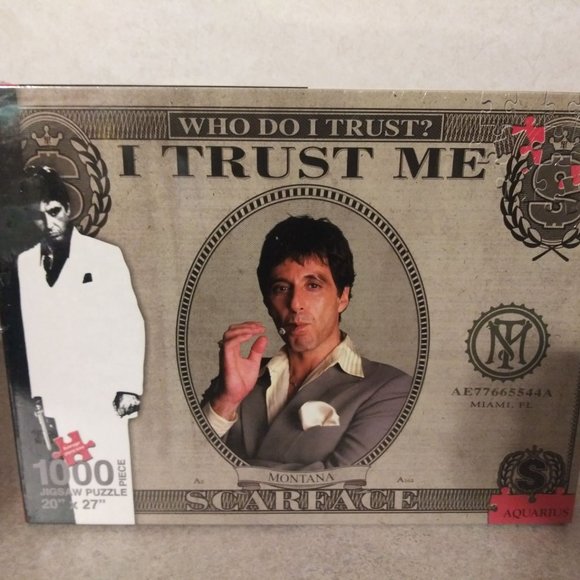 Aquaris | Games | Aquarius Scarface Movie Money 00 Piece Jigsaw Pu ...